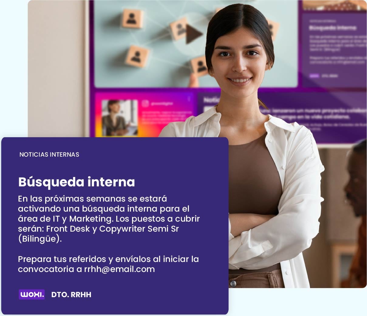 Mural digital interactivo | Woxi